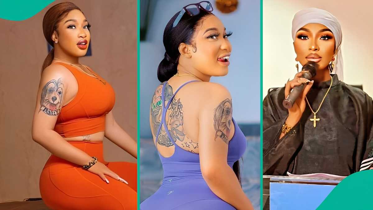 Tonto Dikeh explains why she won’t remove tattoos after Christian rebirth