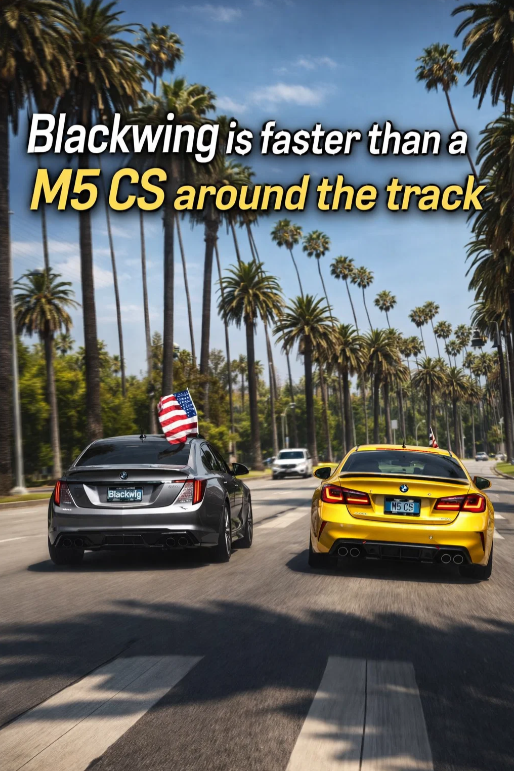 CT5-V Blackwing vs M5 CS: A track performance surprise