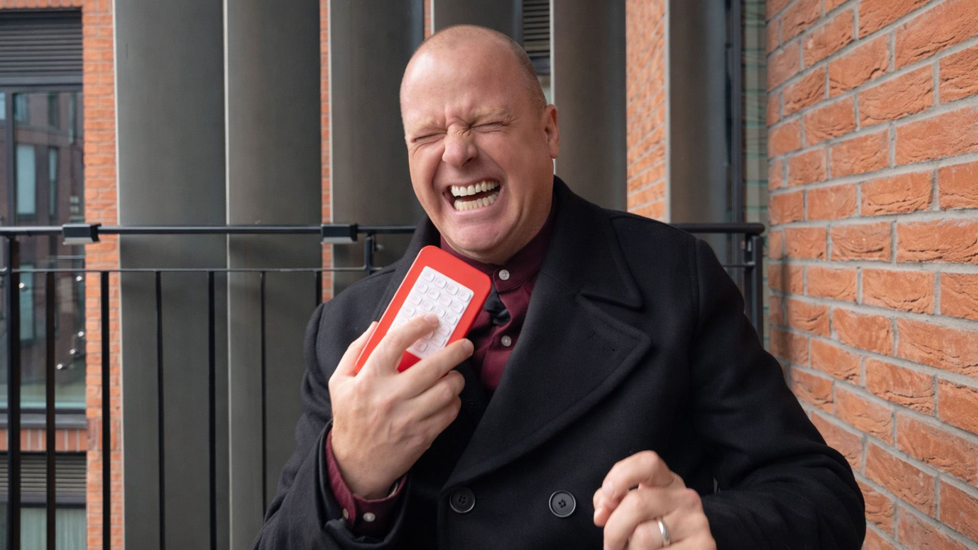 Prank calling a wrestler