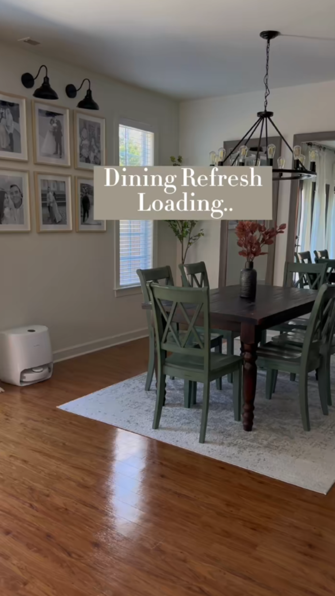 My dining area finally got the refresh it needed