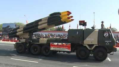 BrahMos missiles in full display at 78th Army Day parade