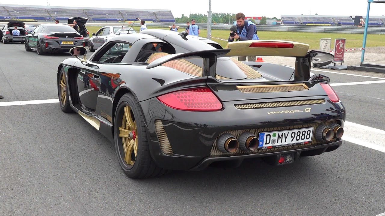 Gemballa Mirage GT with loud V10 exhaust