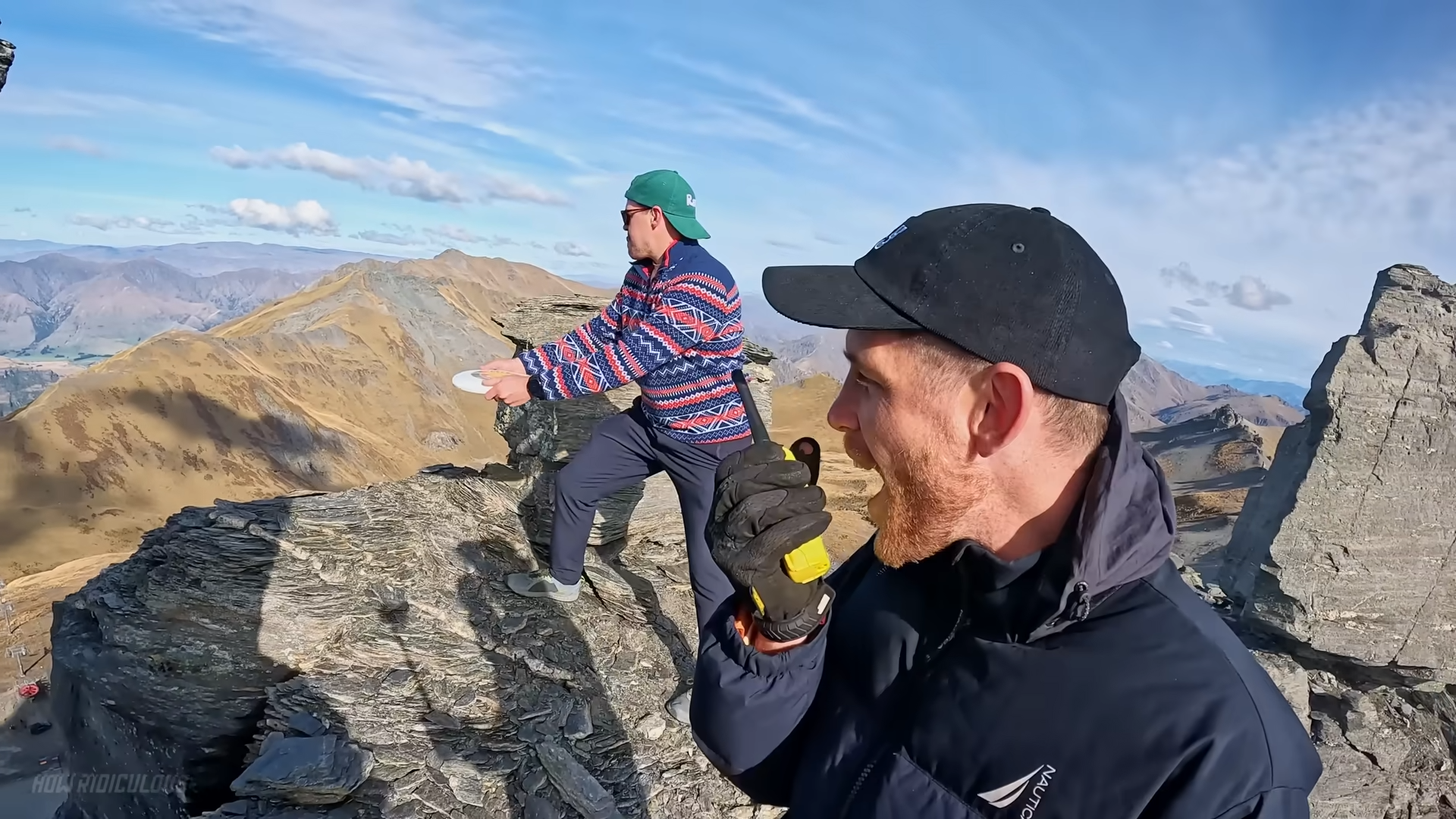 Taking frisbee golf to the extreme