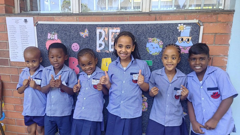 Excitement and nerves as Grade R and Grade 1 learners begin school in ...