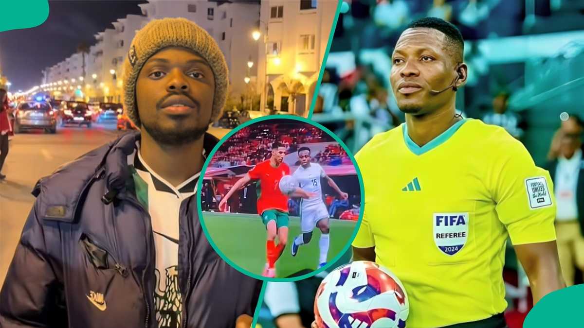 Nigerian man speaks on alleged bias during Super Eagles vs Morocco ...