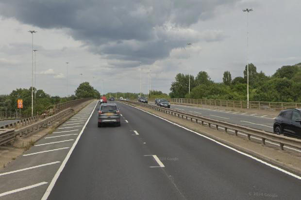 Traffic 'standstill' at Pitsea Flyover after car and lorry crash blocks ...