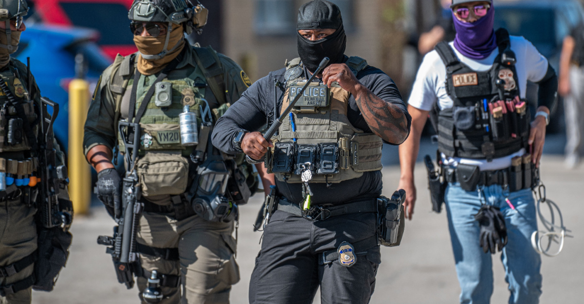 Disabled woman says she was dragged from car by ICE agents