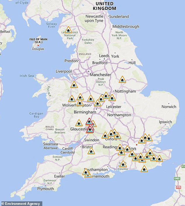 Britain on flood alert after Storm Goretti: More than half a month's ...