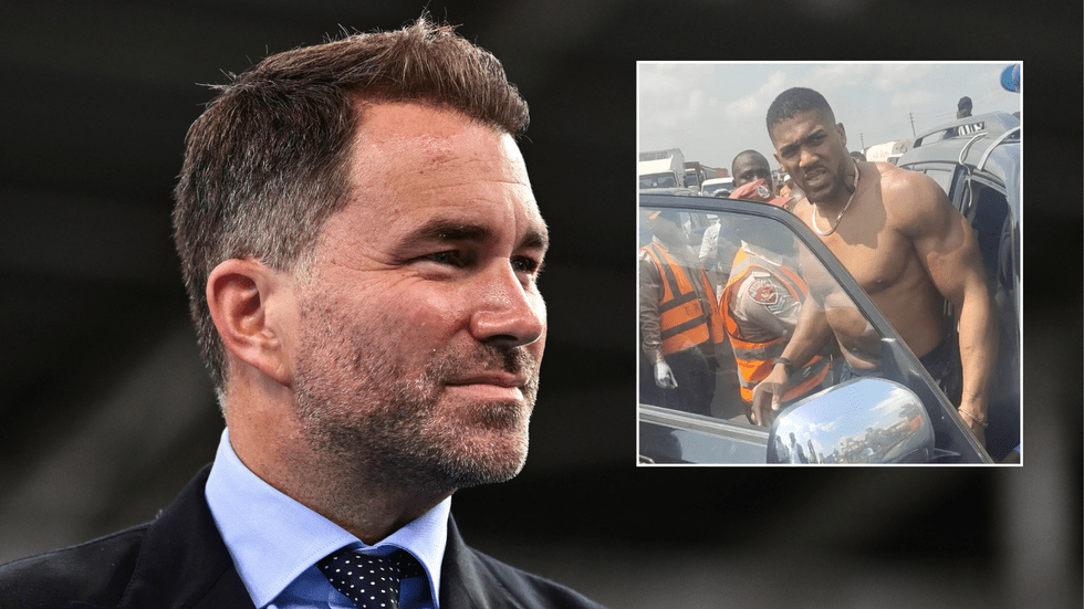 Hearn gives update on Joshua boxing return after tragic car crash that ...