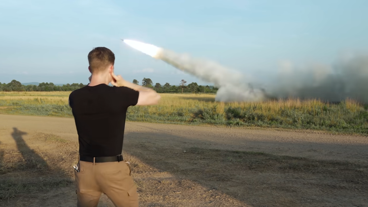 Watch this rocket system fire with shocking speed and power