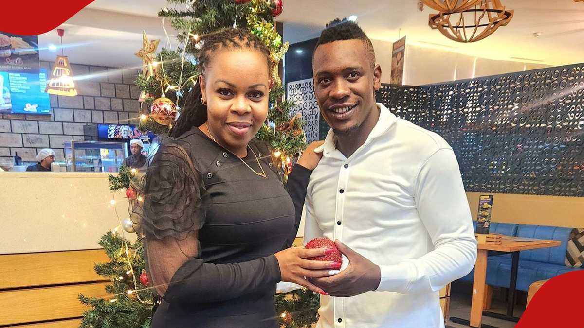 Waithaka Wa Jane showers lover Baby Top with love on her birthday