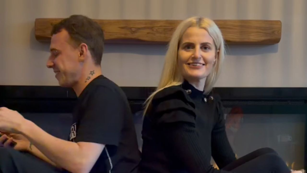 Friends take on a wild vibration plate challenge that ends in ...