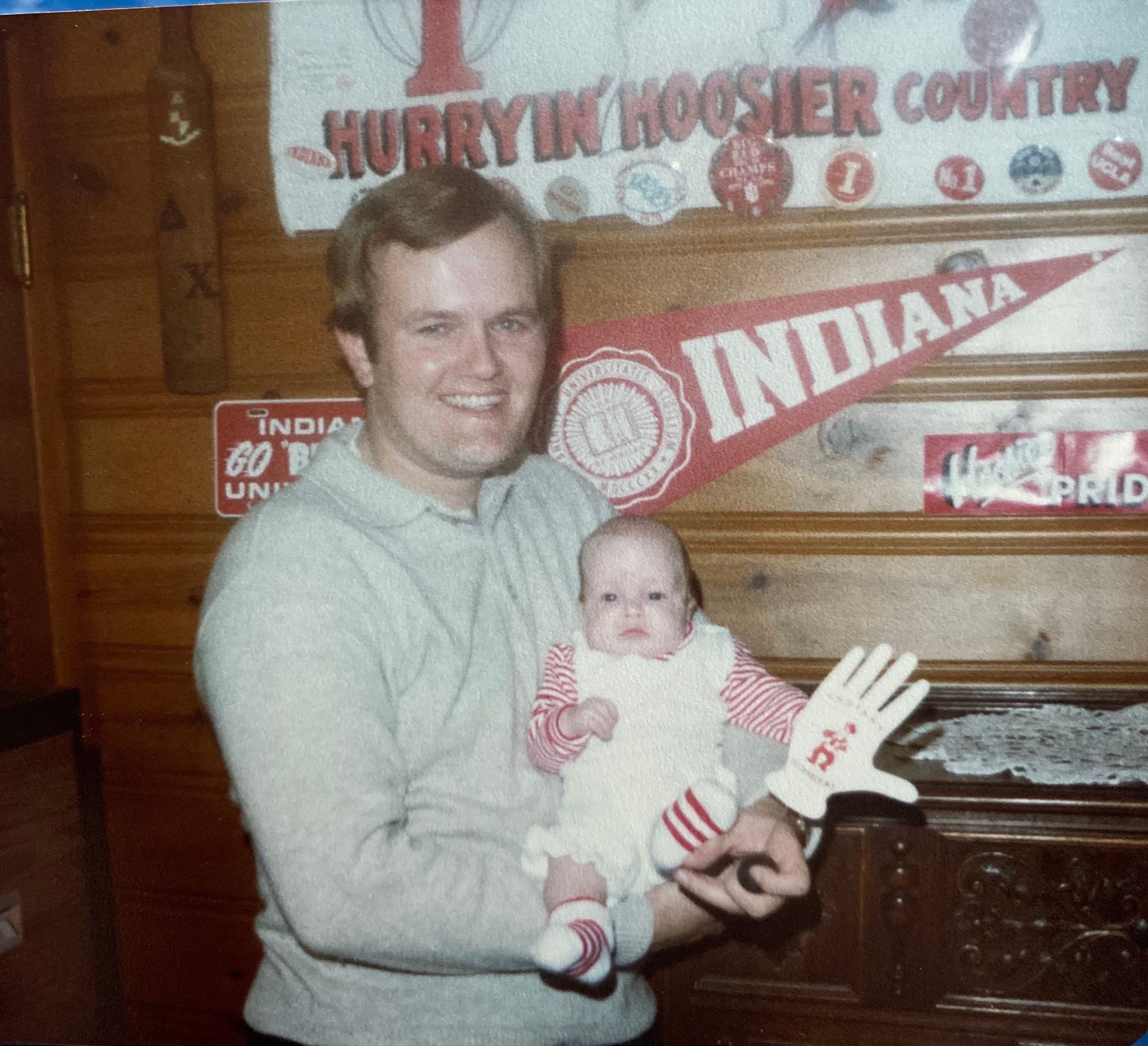 He was there for IU's undefeated basketball run, now he's on football's ...