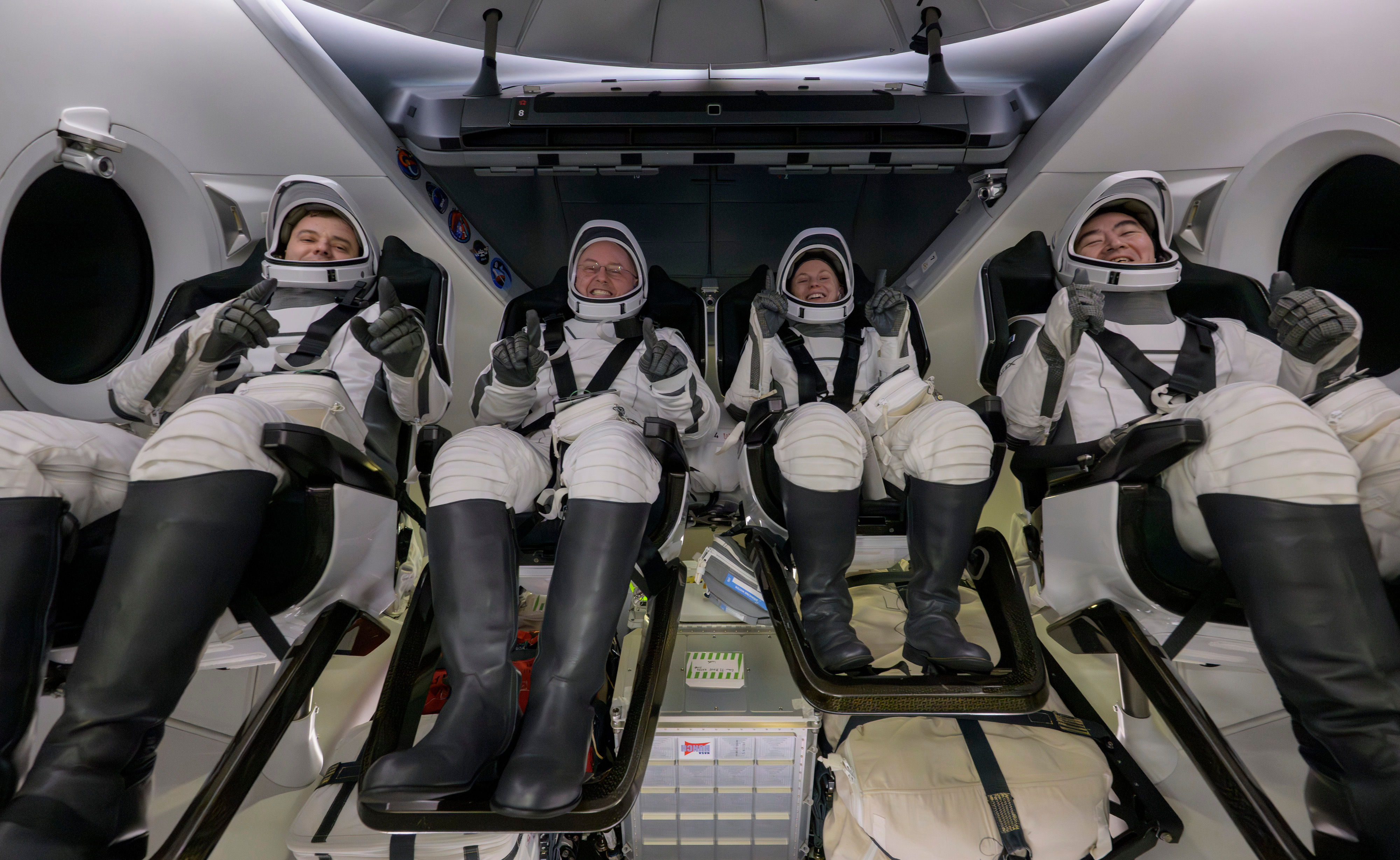 NASA crew splashes down safely after mission cut short over astronaut’s ...