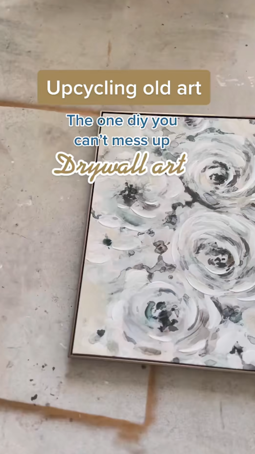 My favorite way to repurpose old artwork