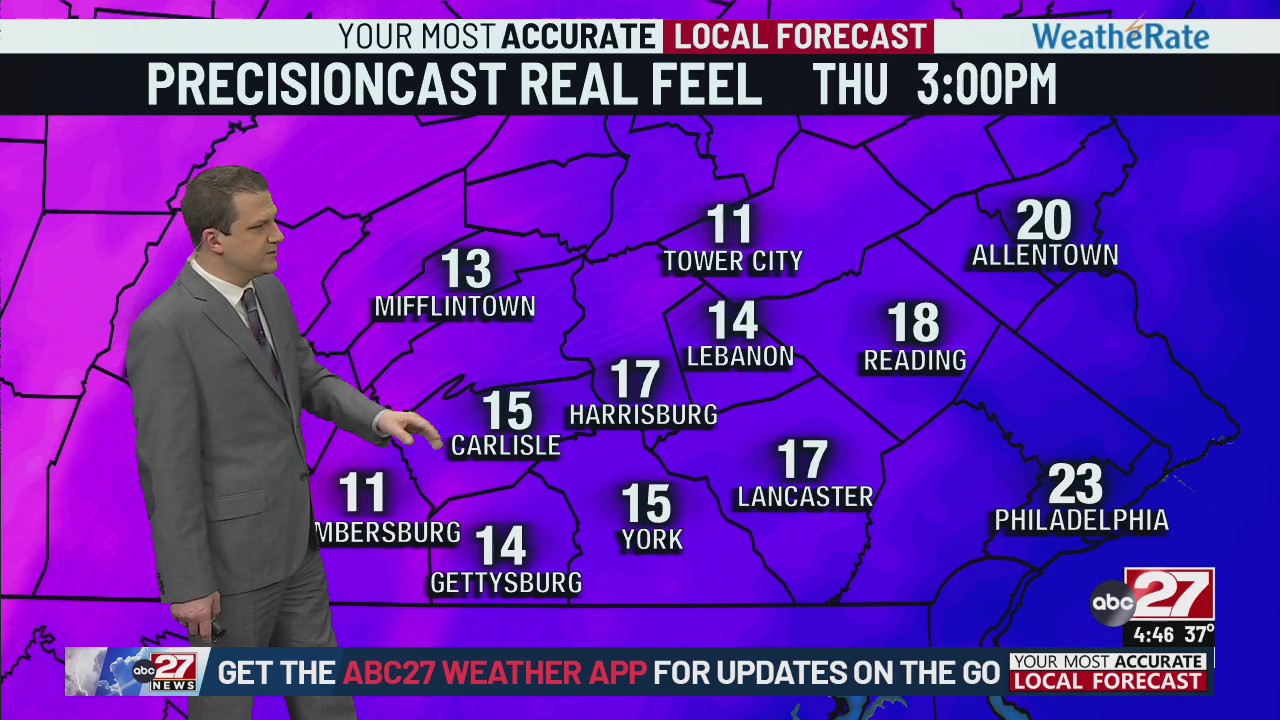 Brett's Thursday morning first forecast