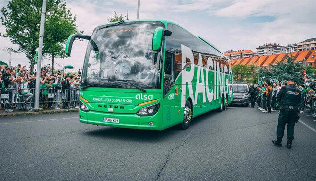 El autobús del Racing llegará sobre las 19.15 al Sardinero y el del ...
