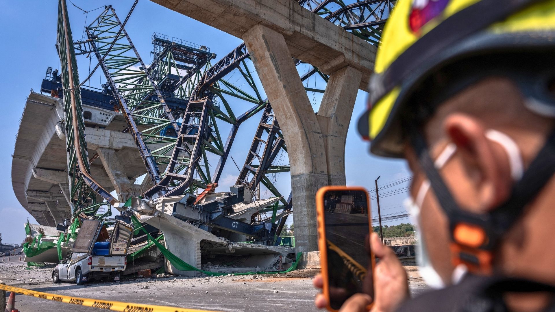 Another crane collapses in Thailand, killing two, after 32 die previous day
