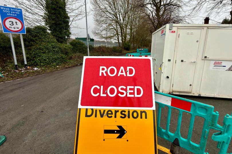 National Grid shuts rat-run ahead of huge Stoke-on-Trent investment