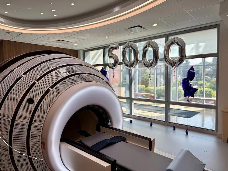 Shore hospital's groundbreaking radiosurgery machine on world stage