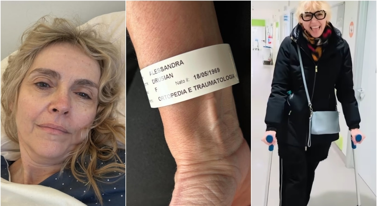 Jalisse, Alessandra Drusian operata in ospedale: «Ora ho un'anca ...