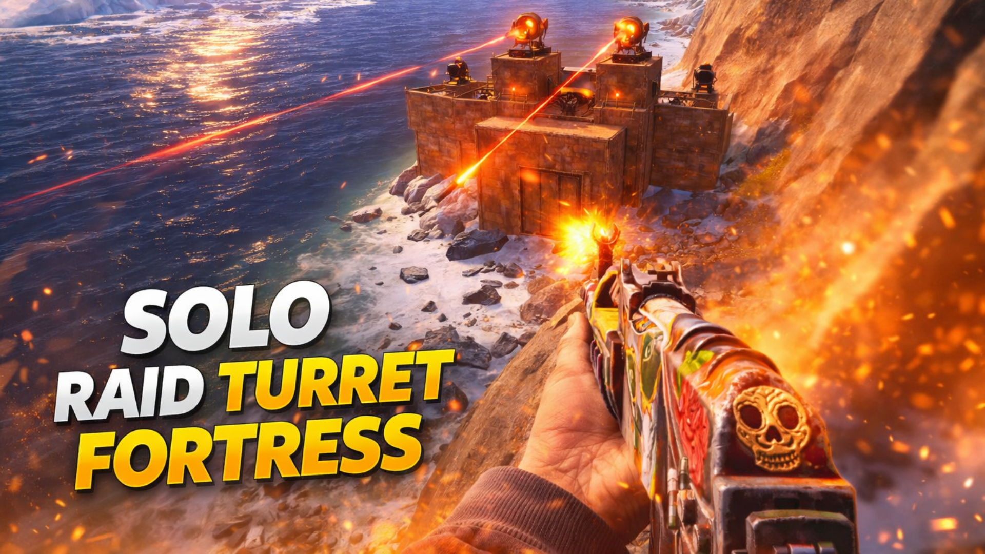 Breaking into a nearly impossible turret base solo