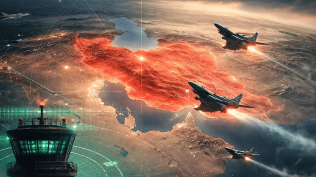 Iran briefly shuts major airspace routes as Western intelligence warns ...