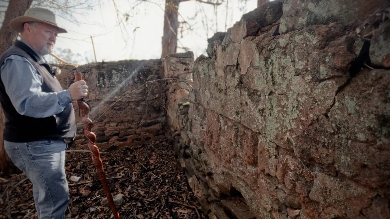 Mystery cellar ruins found near an old ferry crossing in Georgia