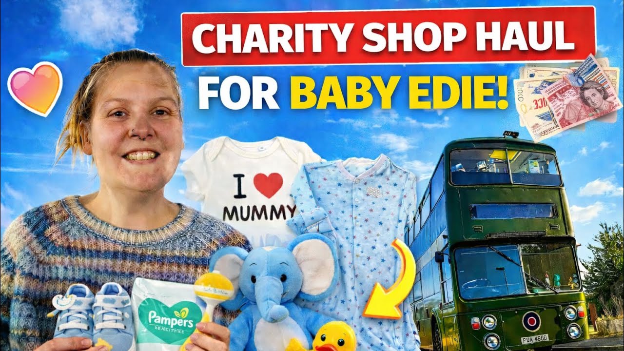 Everything we found for baby at a charity shop