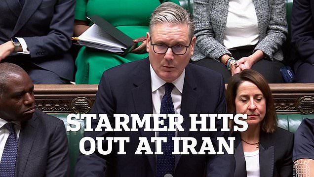 Starmer hits out at Iran as Britain closes Tehran embassy