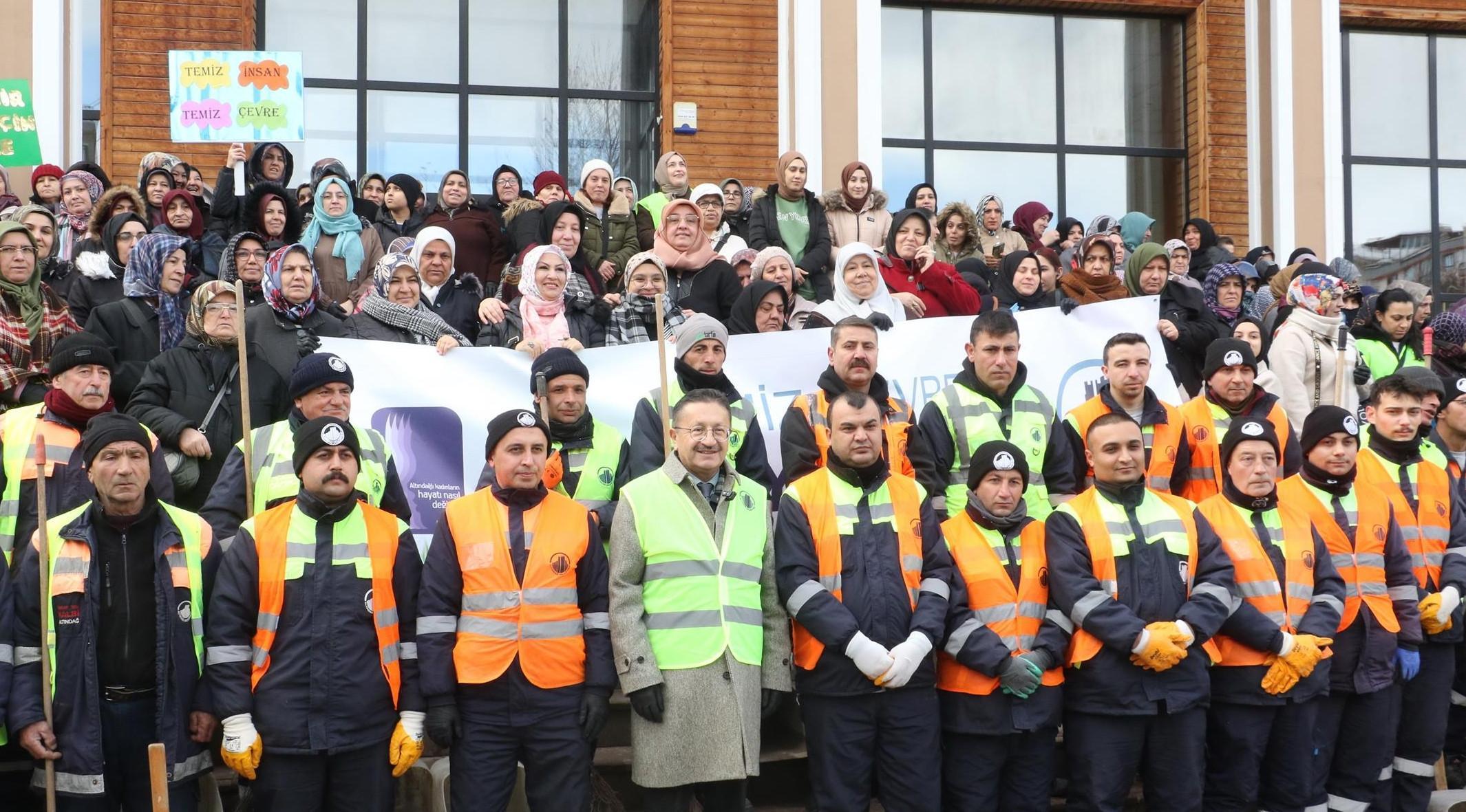 Altındağ’da temizlik seferberliği
