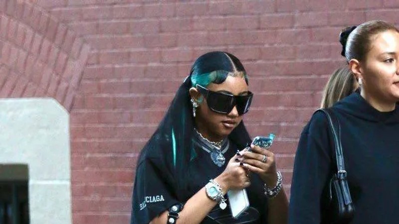 North West defies critics with second finger piercing, showcasing her ...