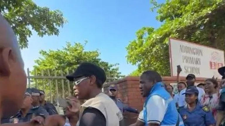 Addington Primary protest: KZN Education MEC Hlomuka clarifies school ...