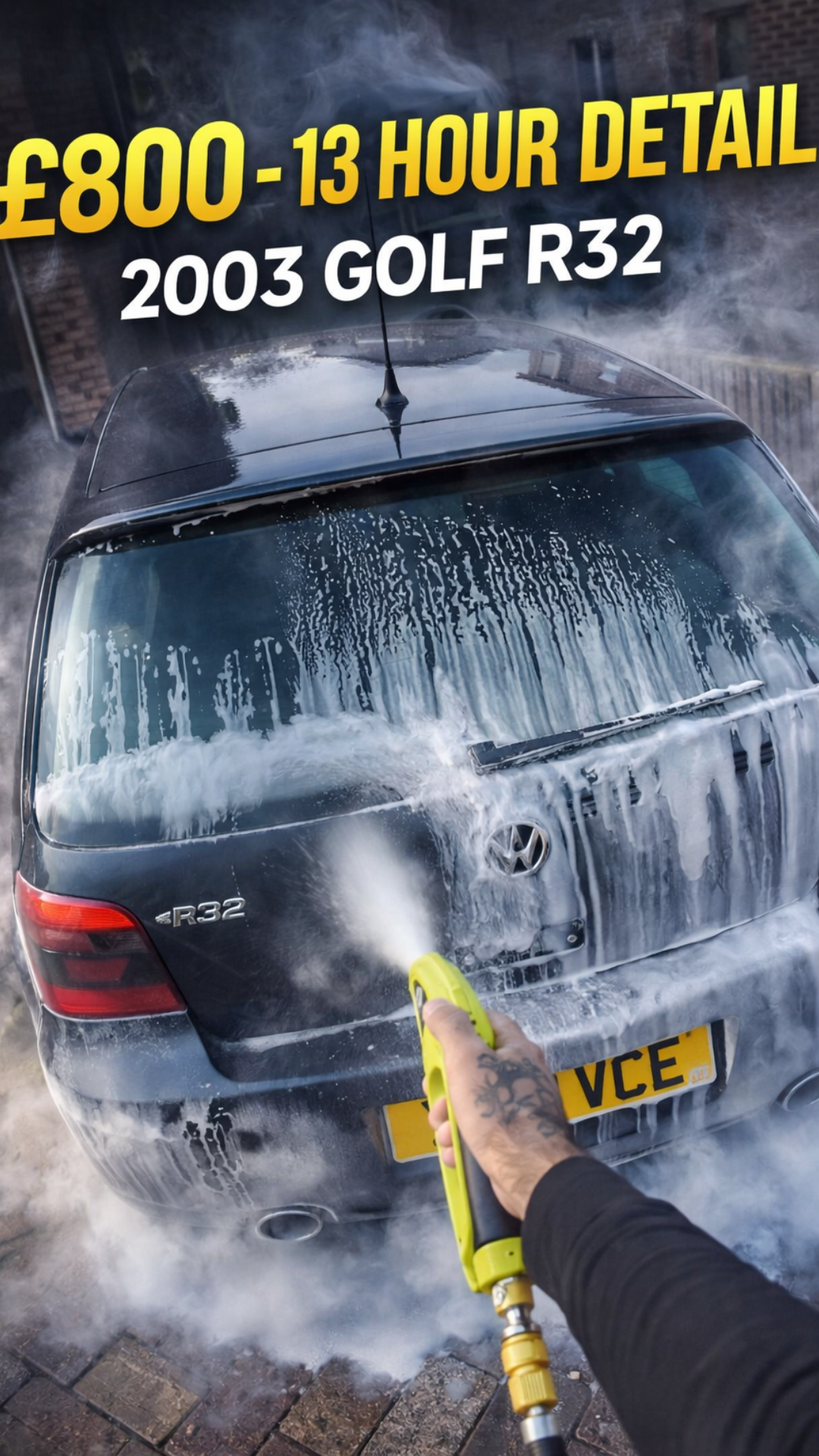 £800 full detail on a 2003 VW Golf R32