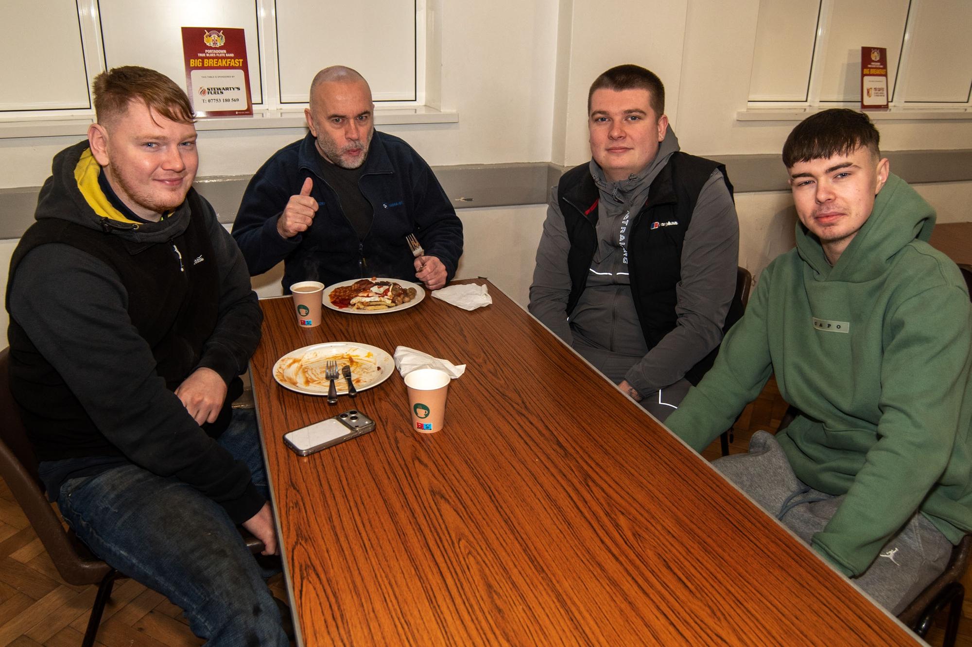 20 tasty pictures from Portadown True Blues Flute Band's big breakfast
