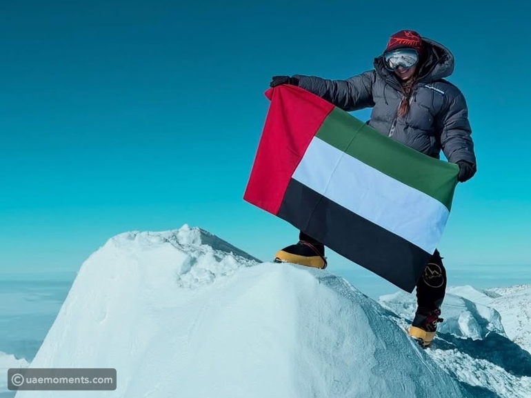 Emirati teen becomes youngest Arab to climb Mount Vinson