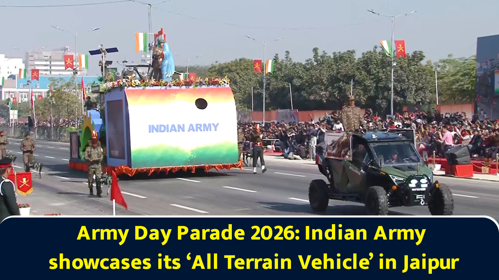 Army Day Parade 2026: Indian Army showcases its 'all terrain vehicle ...