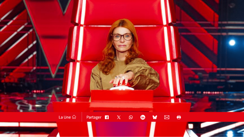 The Voice Belgique : l'énorme chute d'Axelle Red