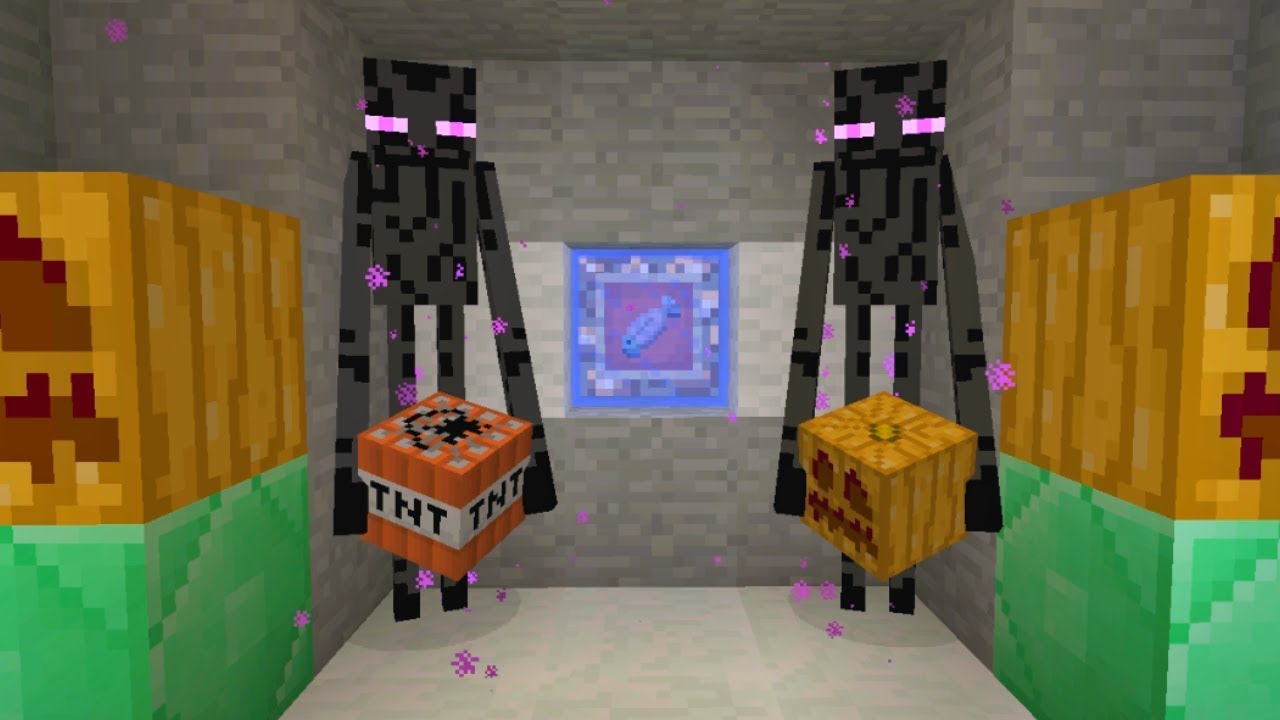 Minecraft Xbox Enderman thieves steal everything