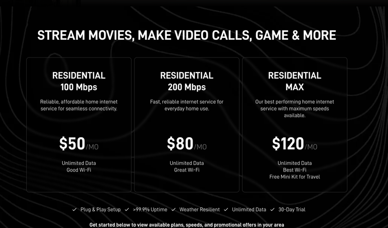 Starlink revives cheapest 100Mbps plan for the US, but increases the price