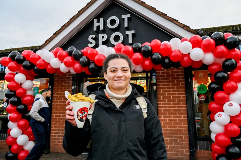 Kids flock to buy 20p chips after takeaway boss brings back 1980s prices