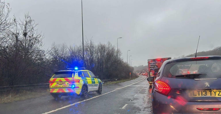 Rush hour delays after incident on M2 from junction 3 near Chatham and ...