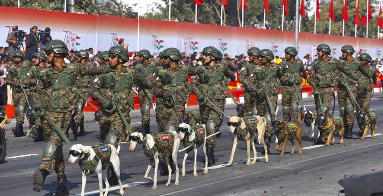Military might on display in Jaipur as Army Day parade held outside ...