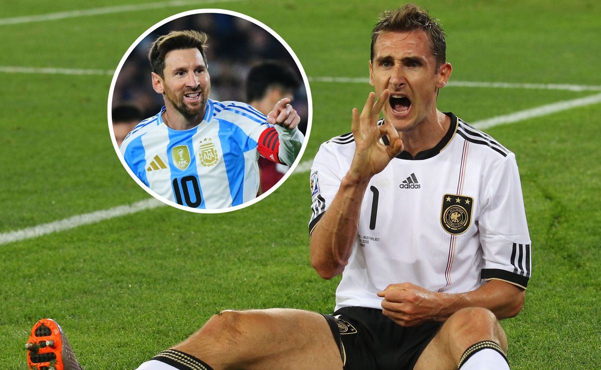 Miroslav Klose teme que Lionel Messi le quite su récord en la Copa del ...