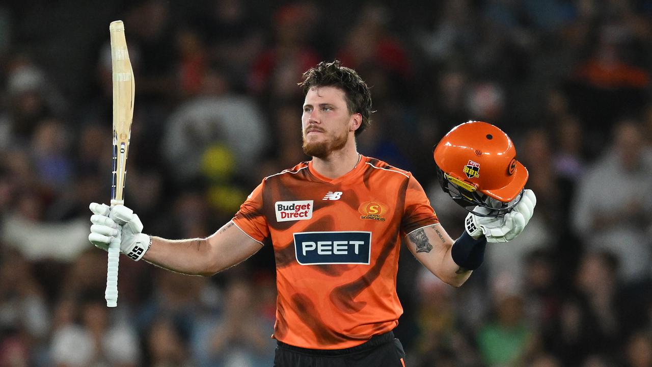 Scorchers' Allen blasts Renegades to secure finals spot