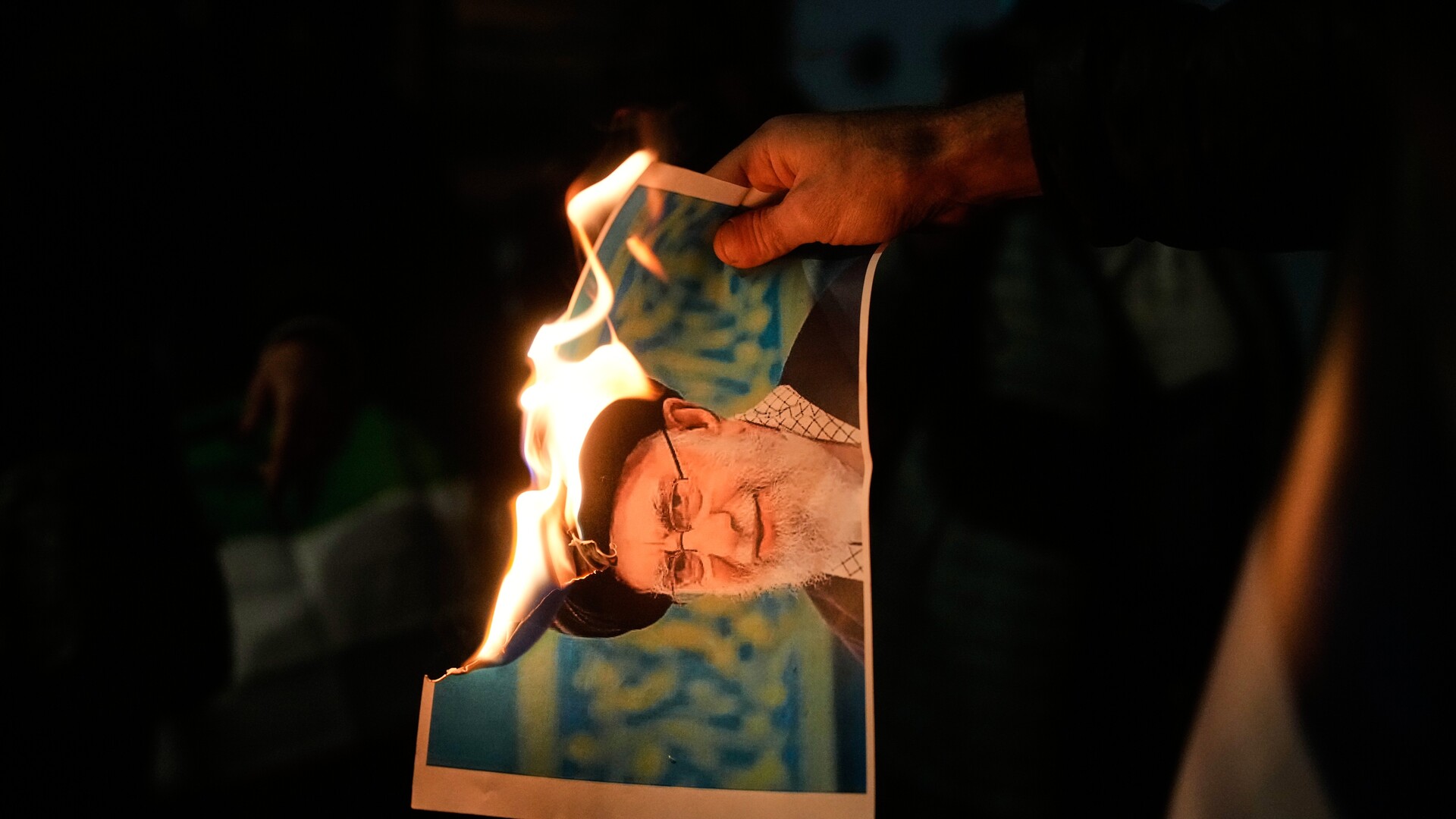 Iranian protesters ‘chanting against the Islamic barbaric regime’