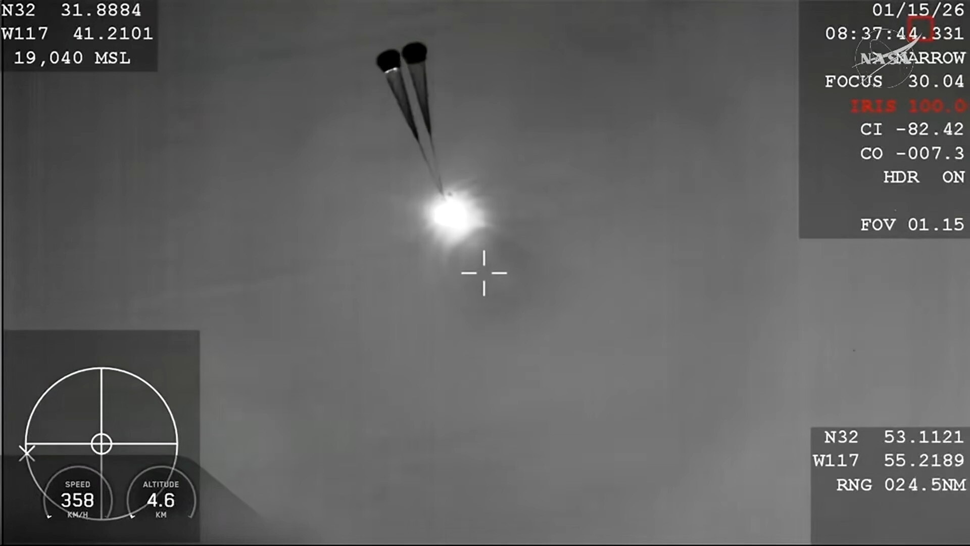 Un equipo de astronautas regresa a la Tierra en la primera evacuación ...