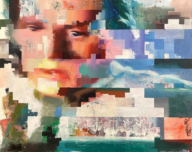 Painter Paul Lemmon takes viewers 'through the screen' in museum show