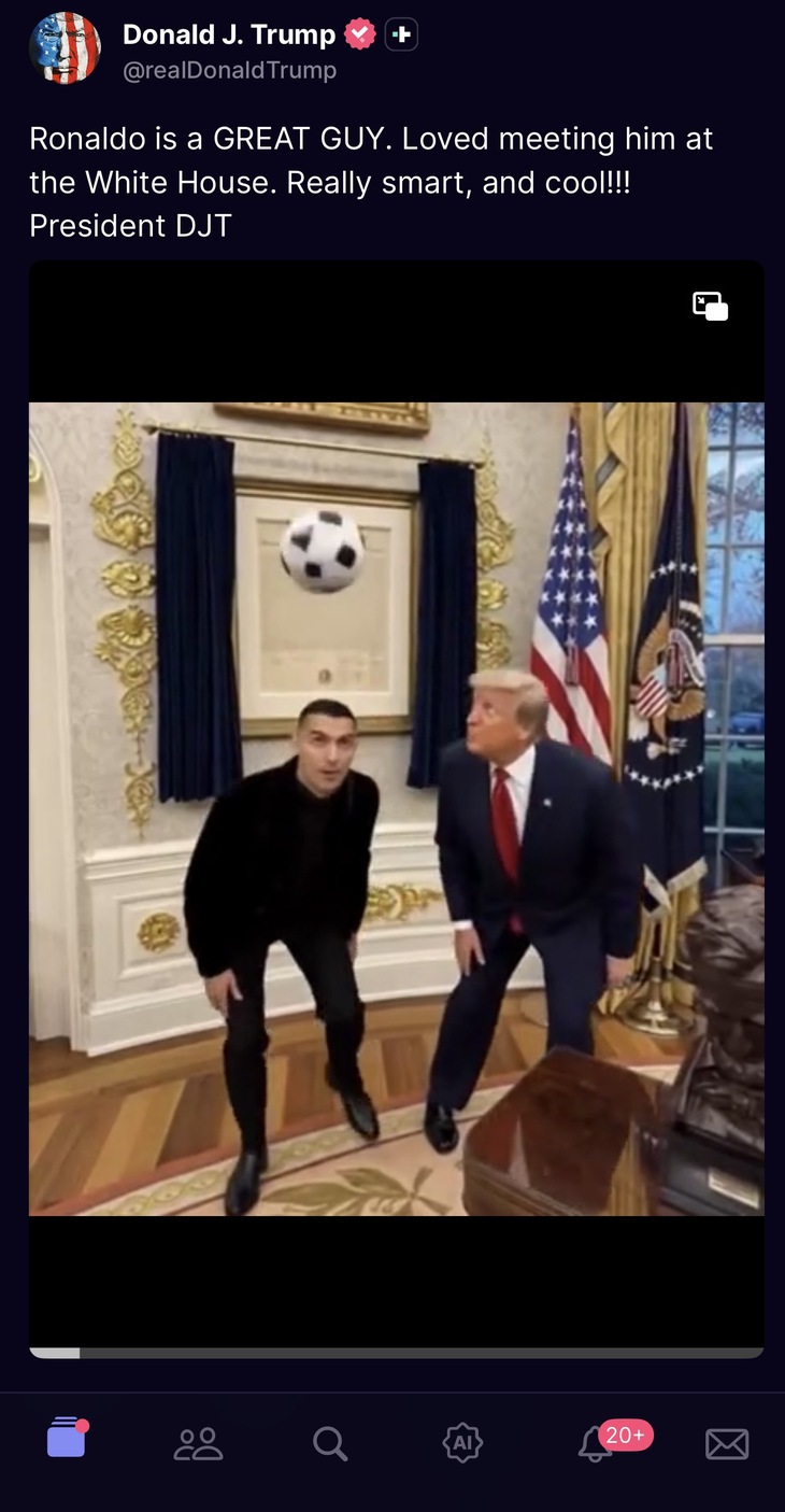 Ông Trump làm gì với deepfake AI mà chưa tổng thống Mỹ nào từng làm?