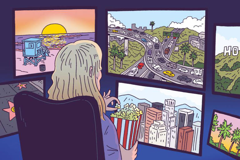 I didn't just move to Los Angeles. I stepped into a movie